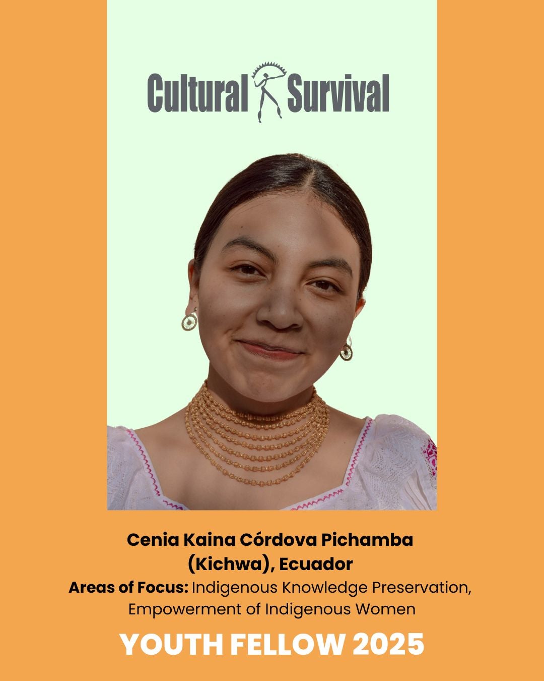 Meet Our 2025 Cohort of Indigenous Youth Fellows | Cultural Survival